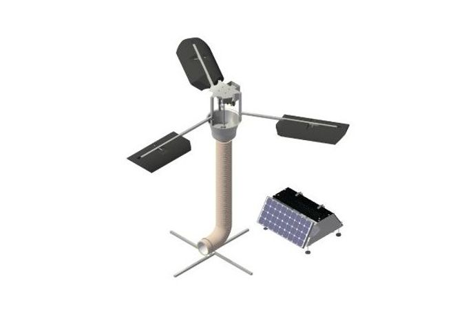 Solarbee - SB500PWC - SB Series Solar-Powered Mixers - Floating Solar ...