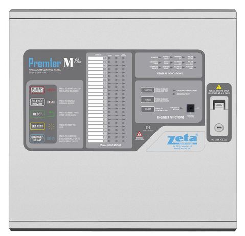 Premier - M Plus - Fire Alarm Systems - Conventional Panels - 8-24 Zone ...