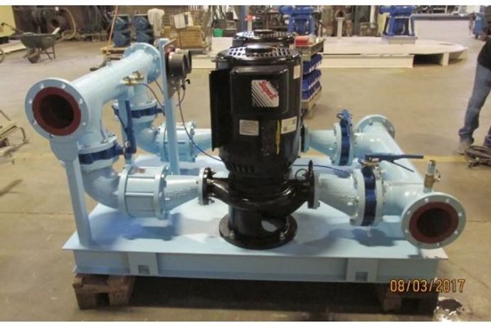 Skid Mounted Water Booster Pump Station By Dakota Pump Inc.