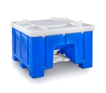 Bonar - 8045 - Plastic & Steel Hoppers - Open Top Bottom Discharge ...