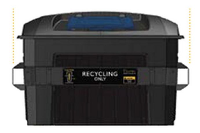 Earthbin Premium EB500 In-Ground Waste And Recycling Containers