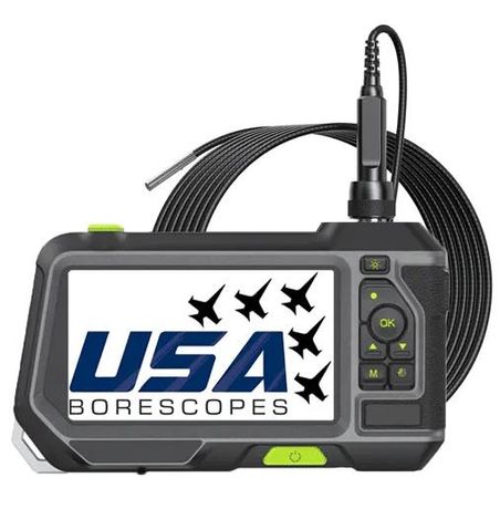 USA-Borescopes 3.9-1 1M Length – Forward View 3.9Mm Semi-Rigid Videoscope