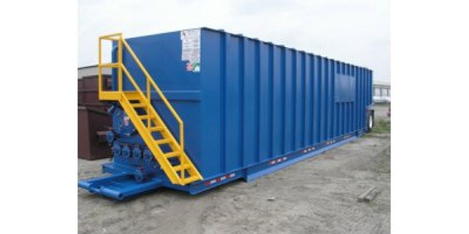 Frac Tanks - Front Stair Tank By Manitex Sabre Inc