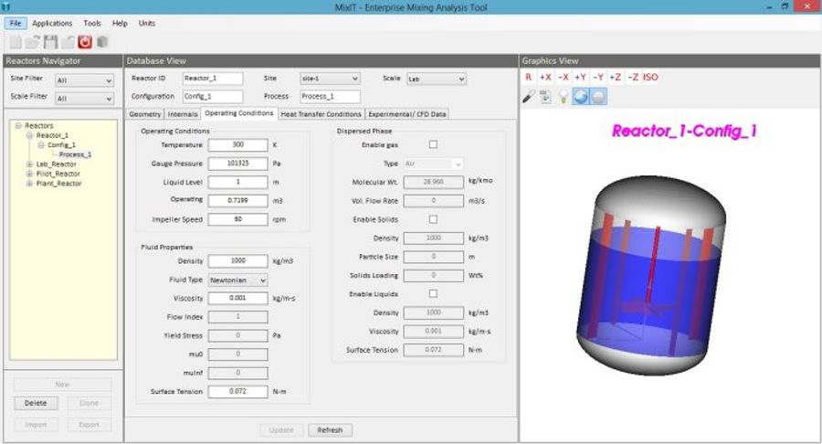 Mixit Stirred Tank Mixing Analysis Software