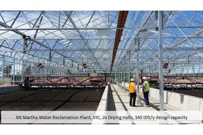 Wendewolf - Sludge Handling - Solar Sludge Drying System By MAK Water