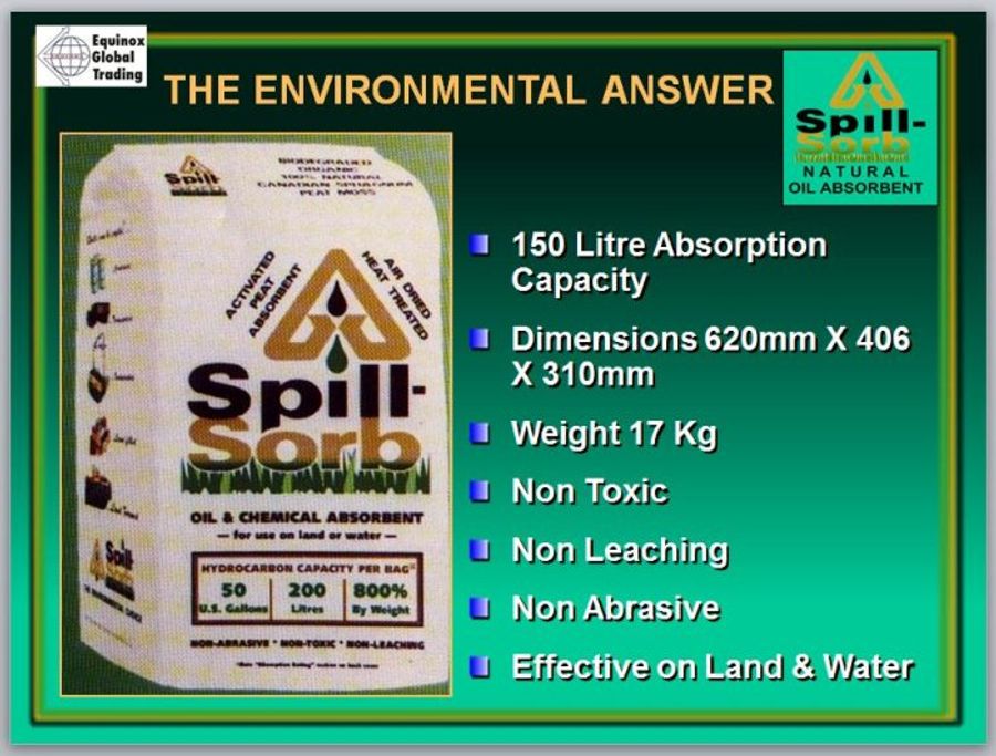 Spill Sorb - 150L-AC - Oil Absorbent By Equinox Global General Trading LLC