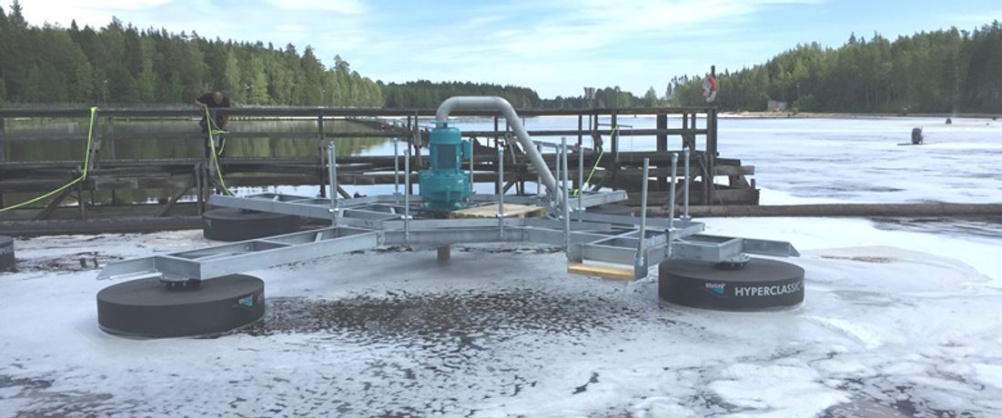 INVENT HYPERCLASSIC® Floating Mixer/Aerator System