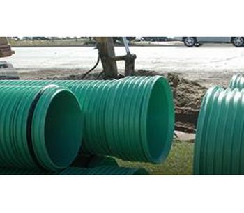 IPEX Ultra-Rib OD Open Profile PVC Pipe