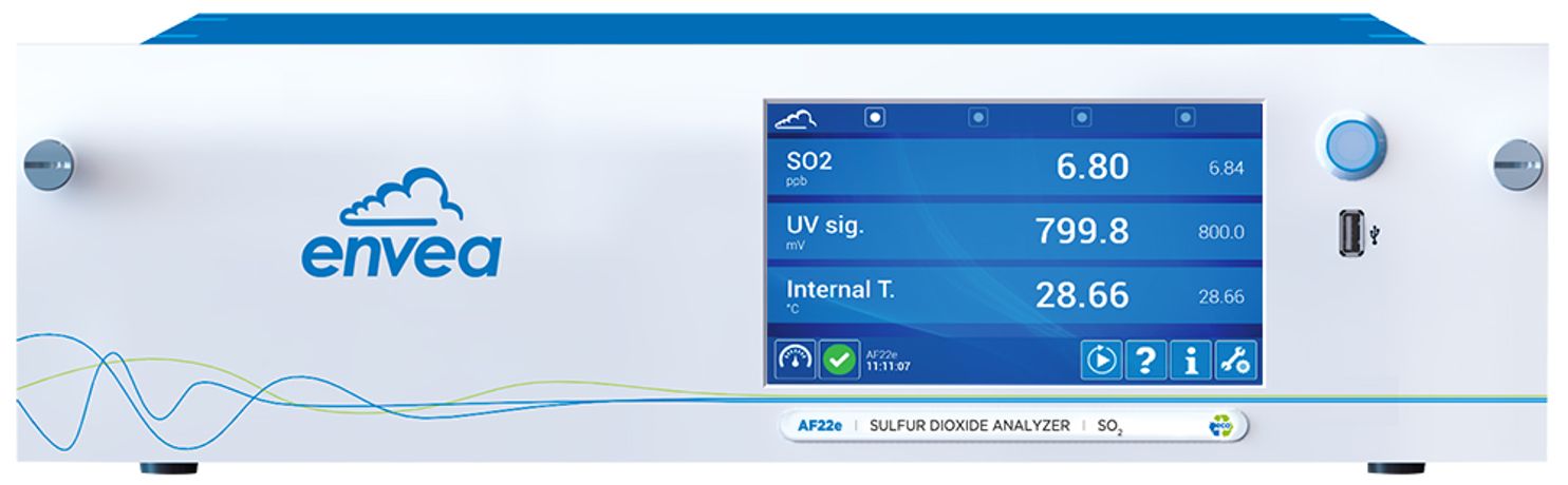ENVEA - Af22e E-Series - Ambient - Air Quality Gas Monitors - SO2 ...