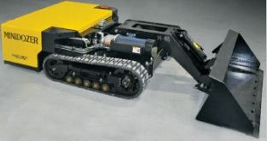 Track-O MINIDOZER - M-48 - Material Handling - Electric Mini Dozer For ...