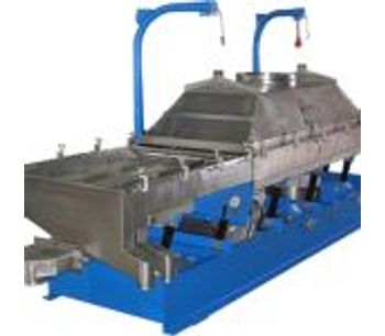 Witte 400 Vibrating Dryer/Cooler/Classifier For Plastic Pellets