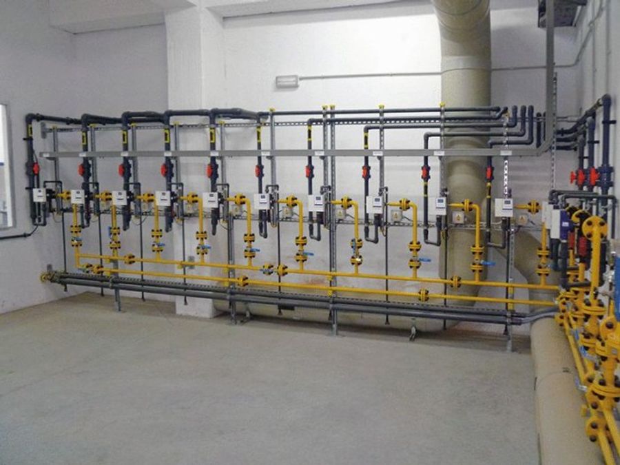 Capital Controls Chlorine Gas Feed Disinfection System