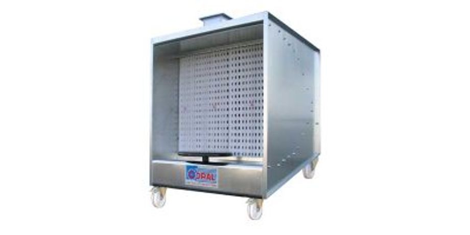 Minispray - Dry Paint Booths - Trolley Mounted Dry Paint ...