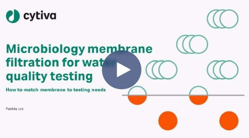 Cytiva - Microbiology Membrane Filtration For Water Quality ...
