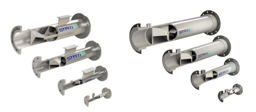 Statiflo - S Type - Statiflo - Pipe Static Mixers - Static Mixers By ...