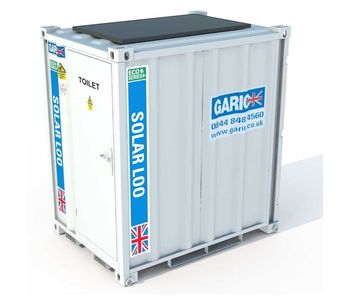 Garic 8X5 Solar Loo