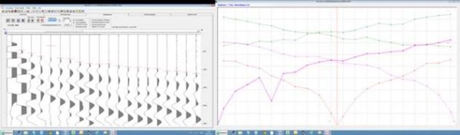 WINSISM 17 Seismic Refraction Processing Software