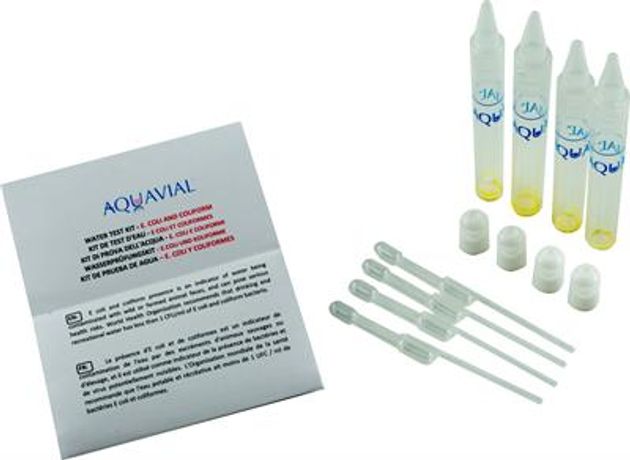 Aquavial E.Coli 4-Pack Coliform Water Test Kit