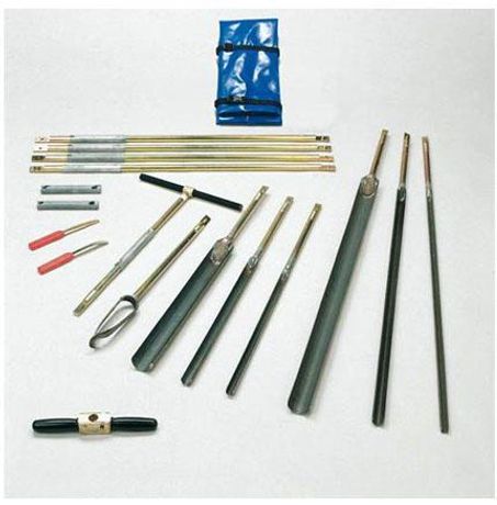 Eijkelkamp E-365-0402SA Bi-Partite Gouge Auger Set