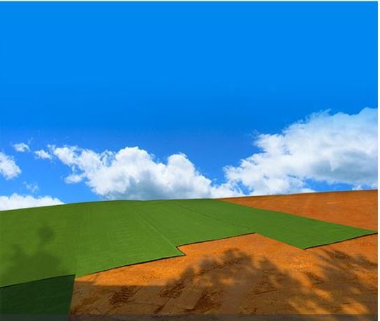 Liteearth - PE Geomembranes - Synthetic Grass Capping System By Solmax