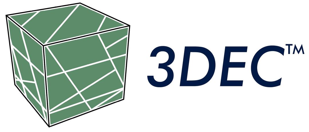 3DEC 9.1 Three-Dimensional Numerical Geotechnical Software