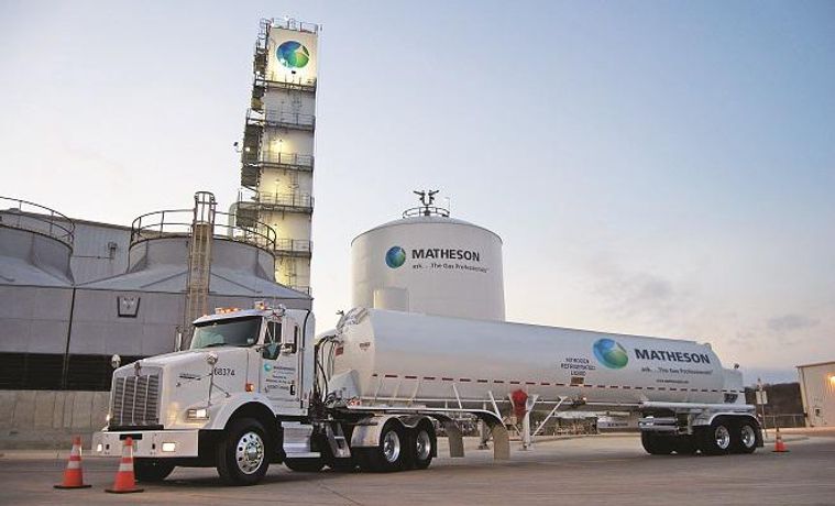 Matheson - Gases - Delivered Bulk Liquids (O2, N2, Ar, He, CO2, H2, N2O ...