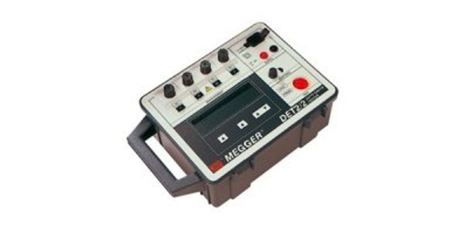 Megger - DET2/2 - Low Voltage Testers - Ground Testing - Auto ...