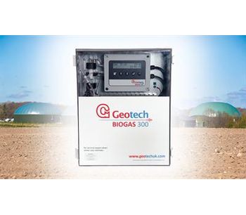 Geotech - BIOGAS 300 - Fixed Gas Analysers - Fixed Biogas ...