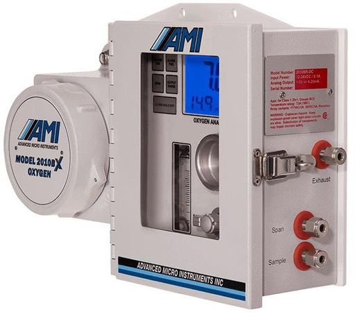 AMI 2010BX Permanent Mount Trace Oxygen Analyzer
