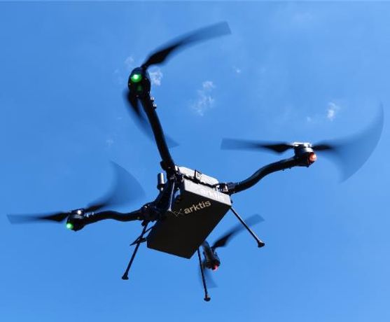 Arktis - Radiation Detector Drone By Arktis Radiation Detectors Ltd.