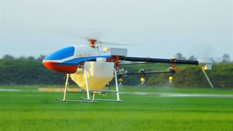 Helicopter sprayer for agriculture store