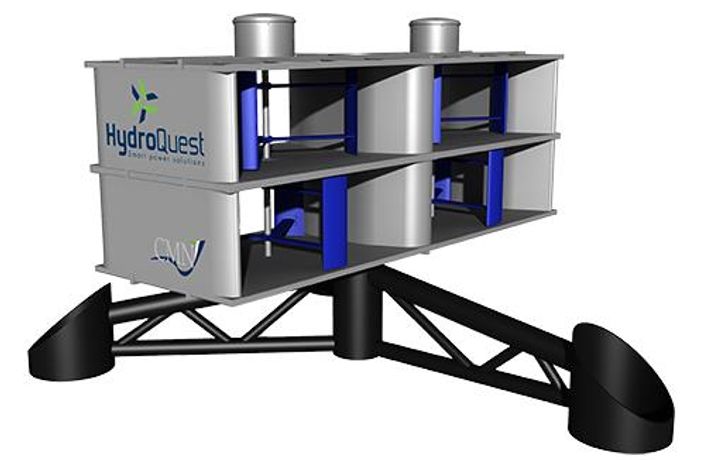 Hydroquest - Tidal Turbine - Tidal Turbine By Hydroquest SAS