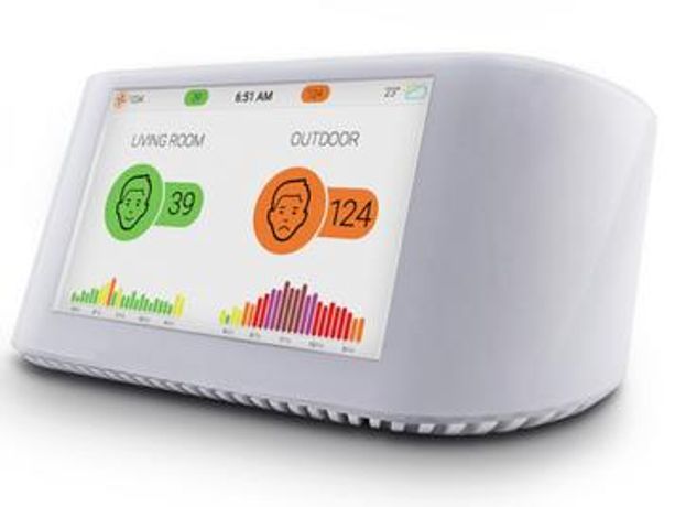 Airvisual - Pro - Air Quality Monitors - Air Pollution Monitor By Smart Air