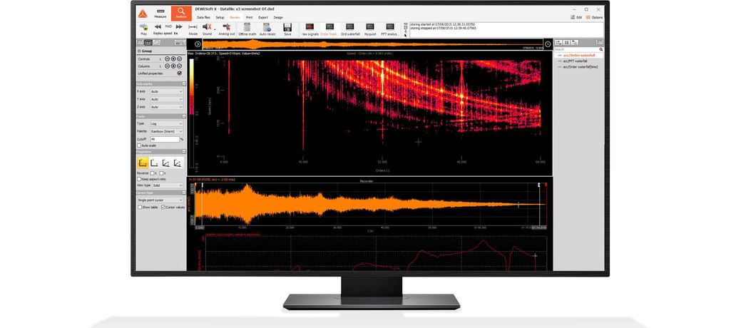 Dewesoft X3 Data Acquisition, Recording And Analysis Software