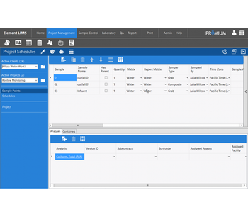Element LIMS 7 Laboratory Information Management System Software
