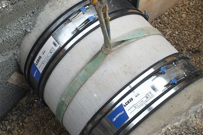 Large Diameter Coupling - 601-2100Mm+ Diameter By Fernco Ltd