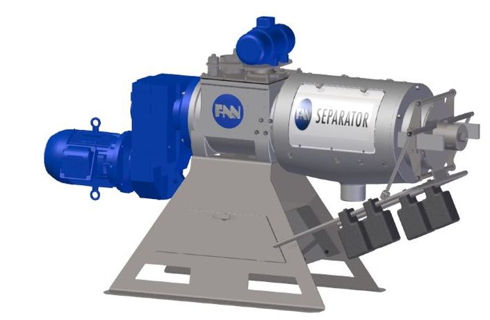 FAN - PSS 1.2-520 - Separators PSS - Separator 1.2 Series - Press Screw Separator By FAN ...