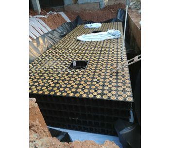 Stormwater Infiltration Tank Modular Underground Stormwater ...