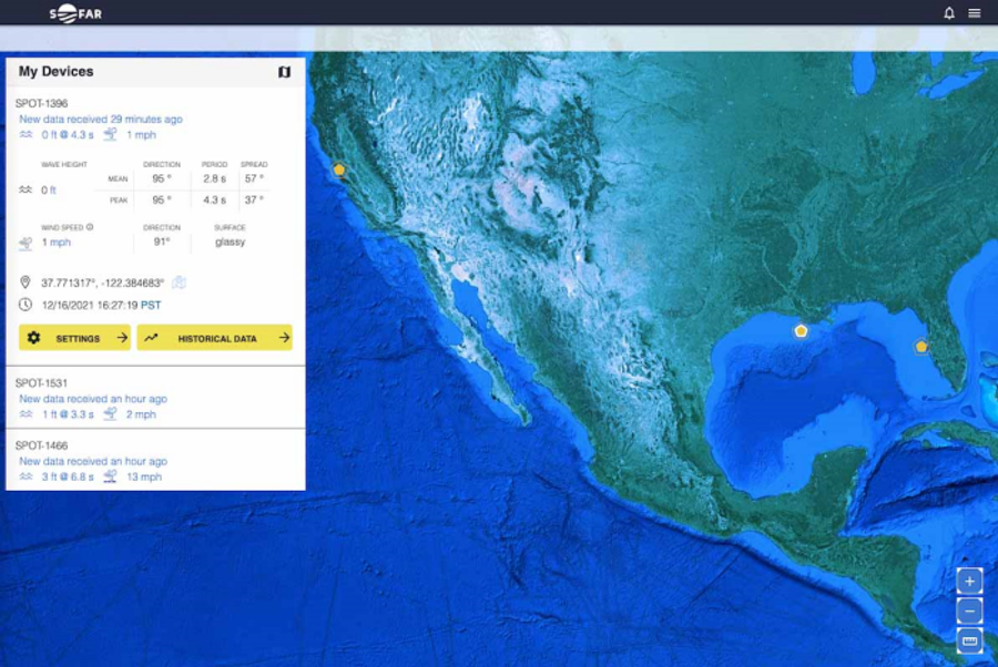 Spotter Buoy - Sofar - Sofar Marine Sensing Devices - Open Ocean ...