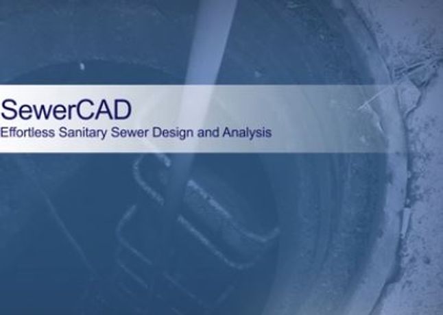 Openflows Sewercad - Hydraulics And Hydrology - Sanitary ...