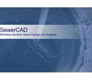 Openflows Sewercad - Hydraulics And Hydrology - Sanitary ...