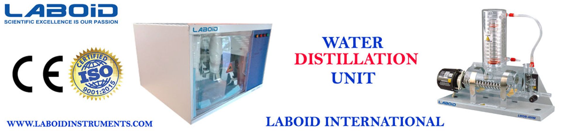 Laboid LWDB-400M Glass Water Distillation Unit