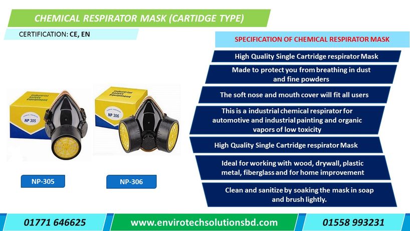 NP 306 Chemical Respirator Mask