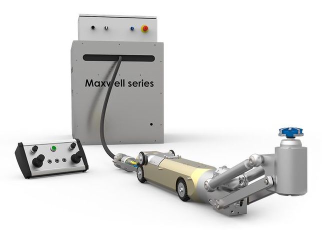 Maxwell - 600 - Working Robots - Electric Cutting Robot For Sewer ...