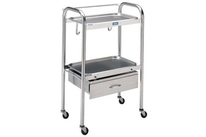Pedigo - P-1100-SS - Carts - Anesthetist Table With Drawe By Pedigo ...