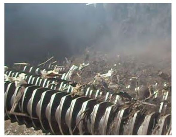 BHS Portable Skid-Mounted Debris Roll Screen