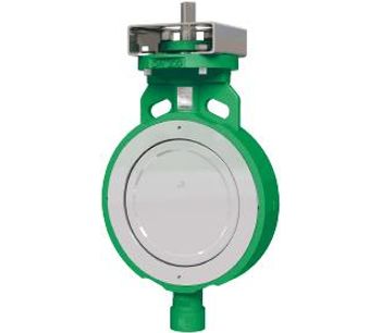 Affco 960 Double Eccentric Wafer Type Butterfly Valve