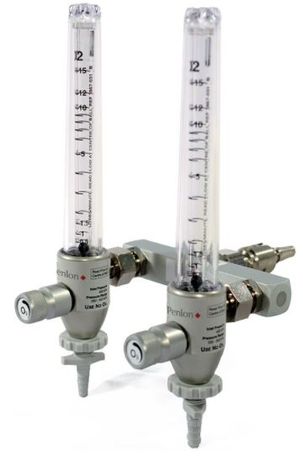 Penlon - Oxygen Therapy - Twin Flowmeters By Penlon Limited