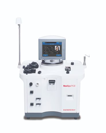 Nexsys PCS Advanced Plasmapheresis Device Platform