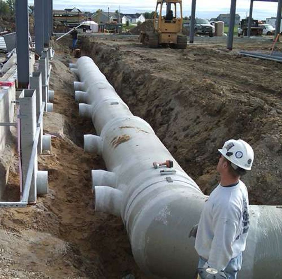 Underslab Fiberglass Duct By Monoxivent